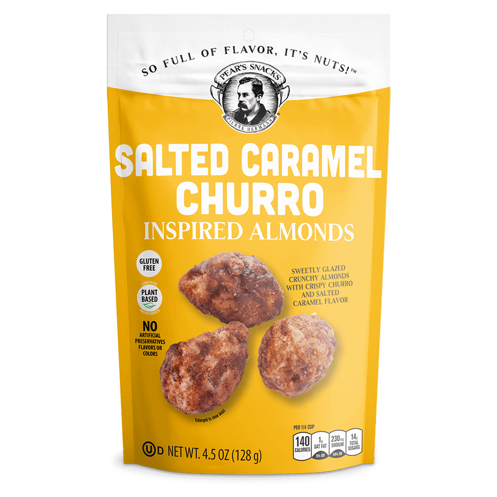 Salted Caramel Churro Inspired Almonds – Pear's Snacks